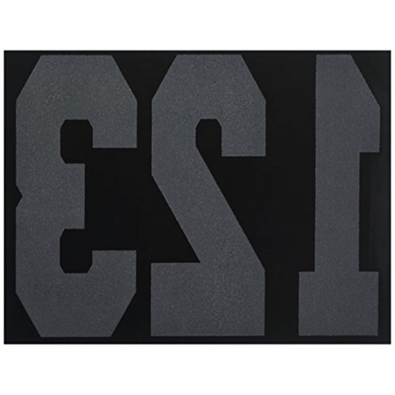 Dritz Flock Athletic Letters Iron-On Numbers, Black - Walmart.com