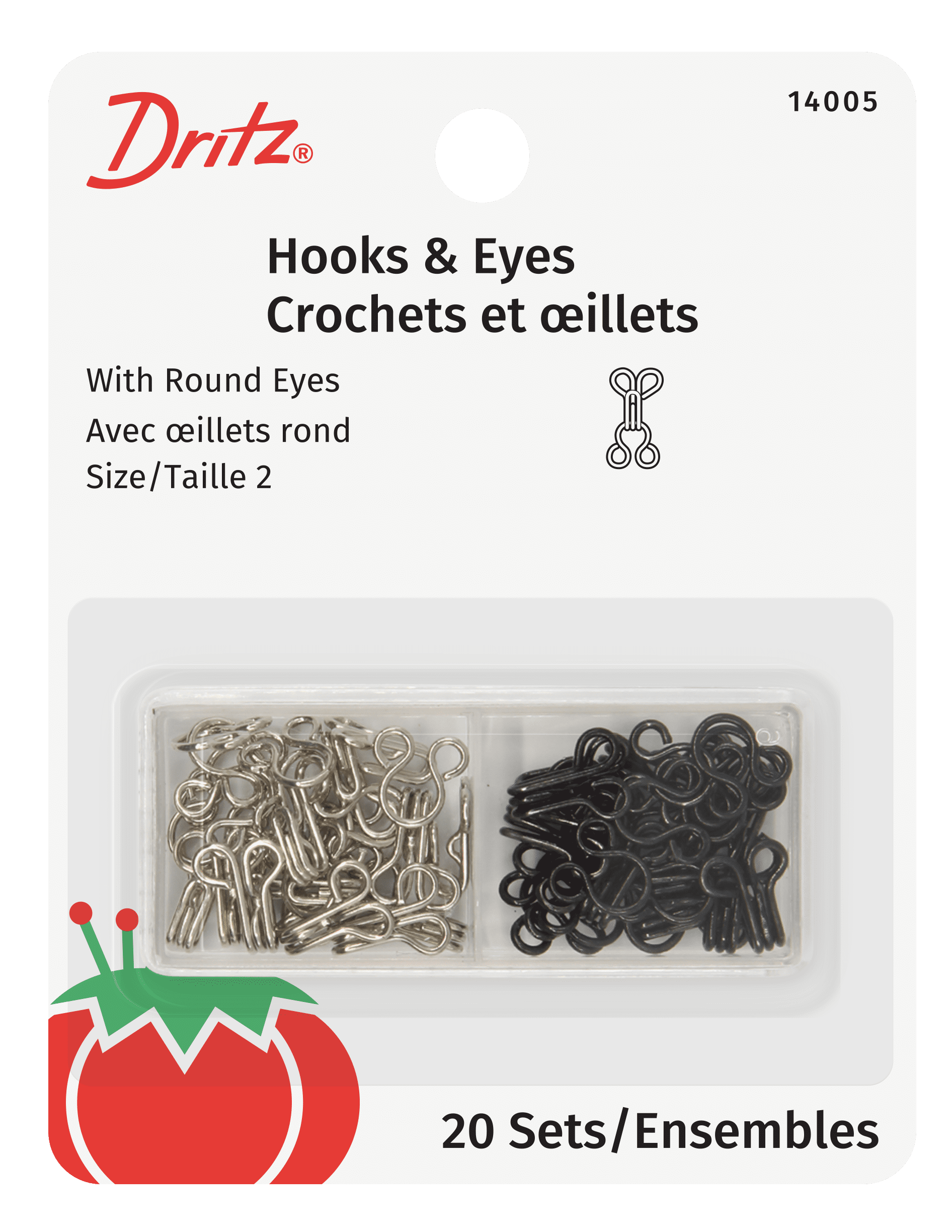 Dritz Hooks & Eyes - Walmart.com