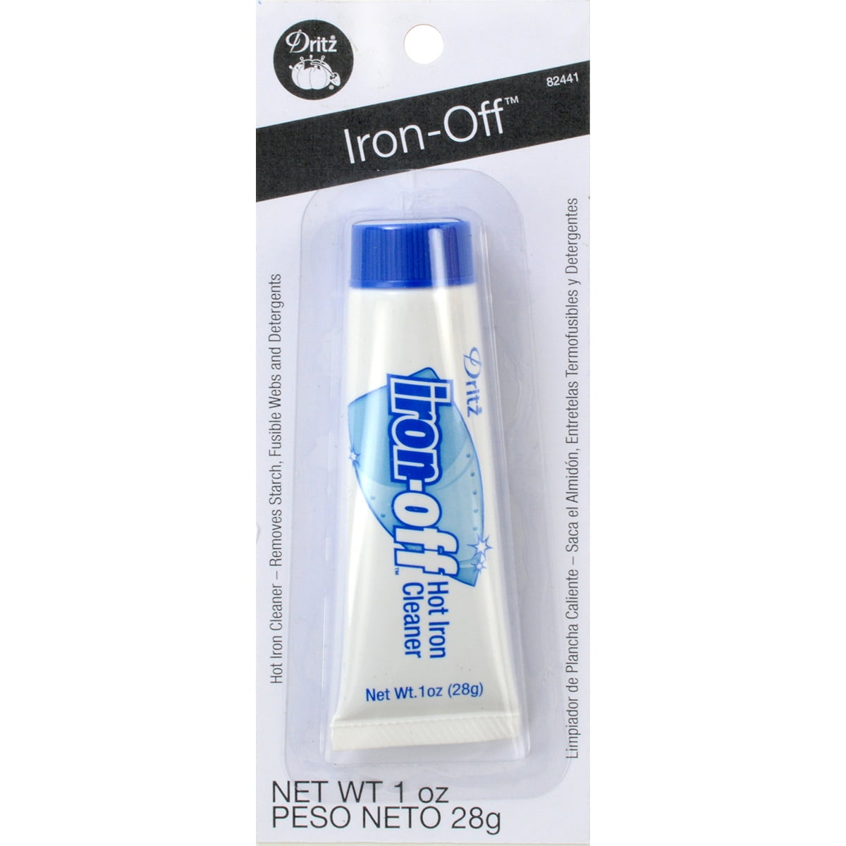 NEW! Iron-Off Hot Iron Cleaner-1oz - Walmart.com