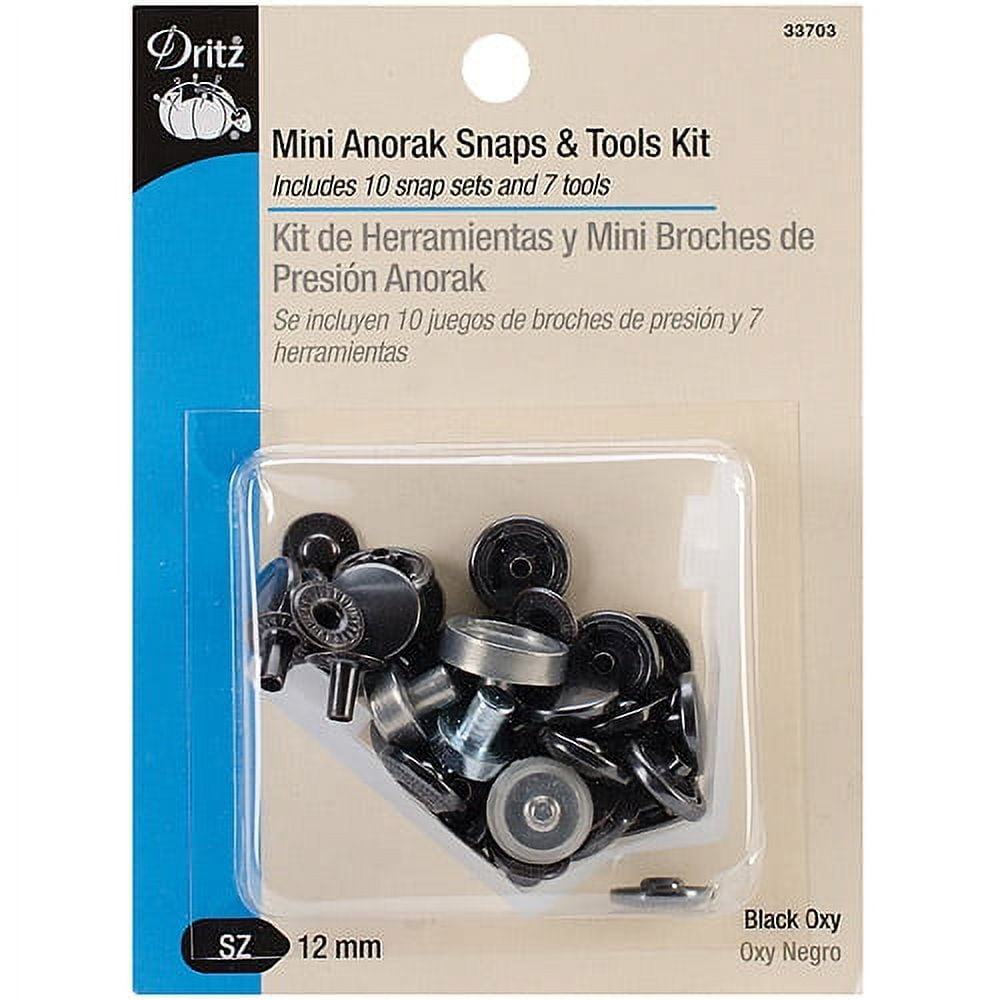 Dritz Mini Anorak Snaps & Tools, 5/32" - Walmart.com