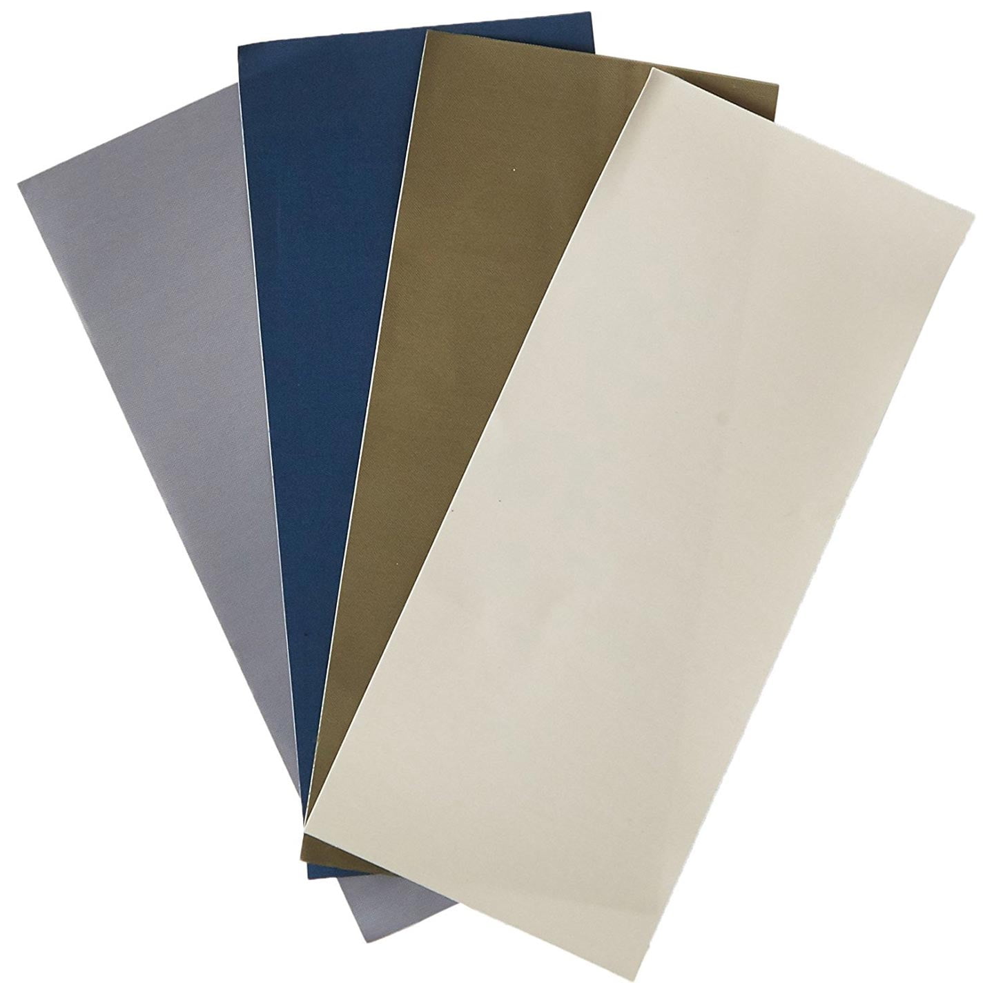 Dritz Nylon Stick-On Patches: 3 In X 7 In, Olive Green & Navy Blue Mix ...