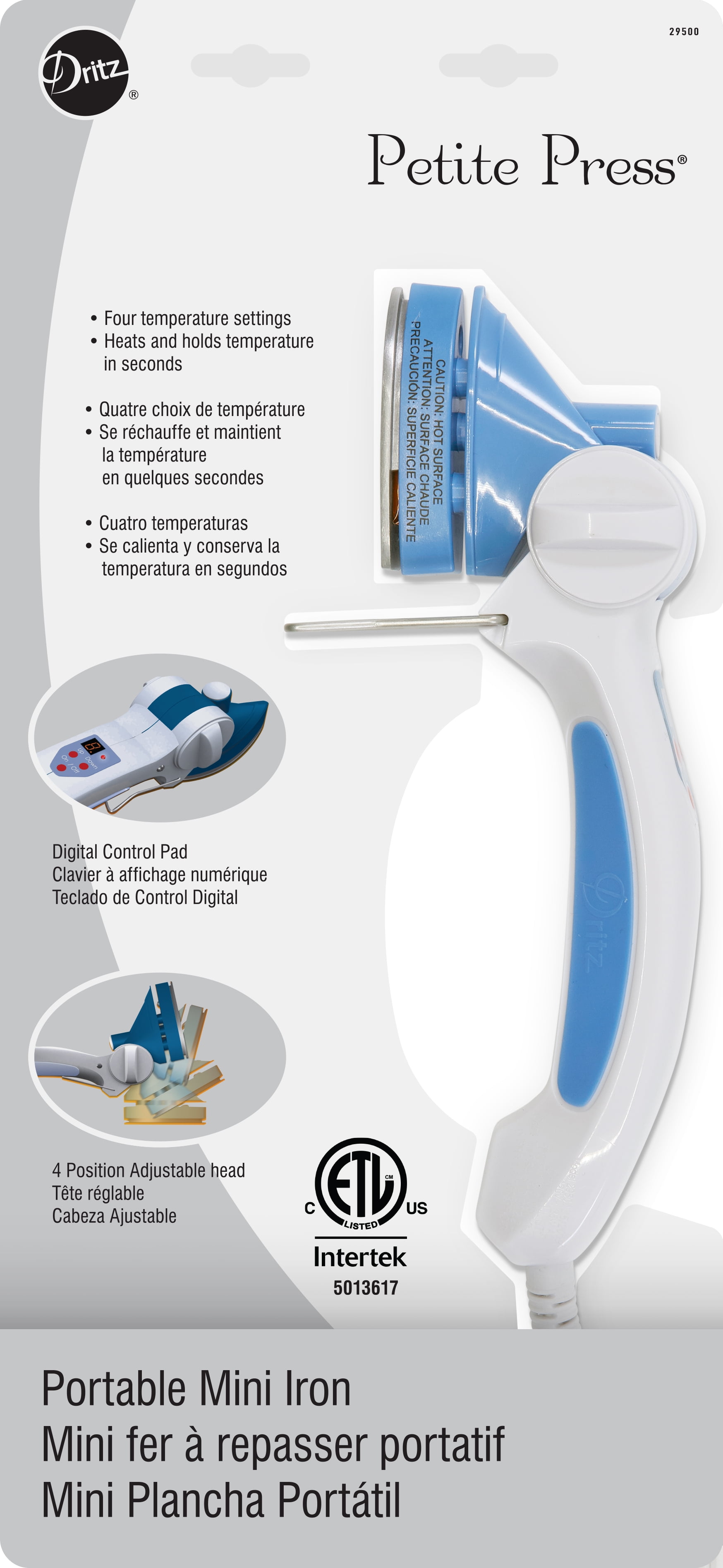 Dritz Petite Press Portable Mini Iron - Walmart.com