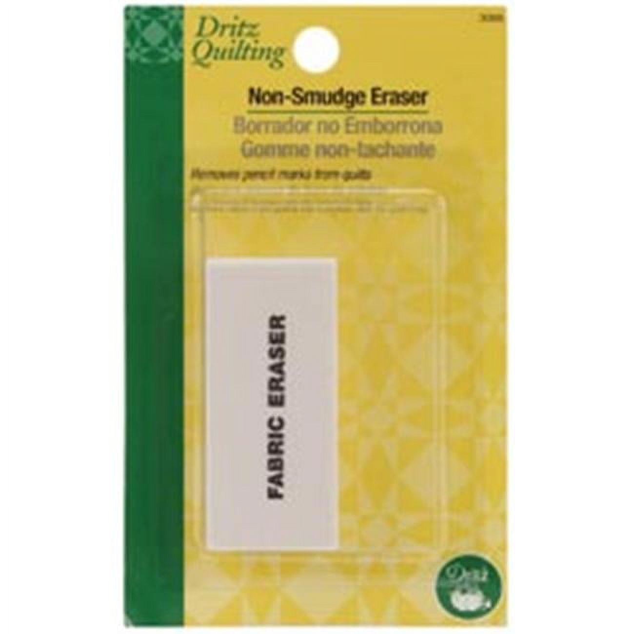 Dritz 3088 Non-Smudge Fabric Eraser Quilting - Walmart.com