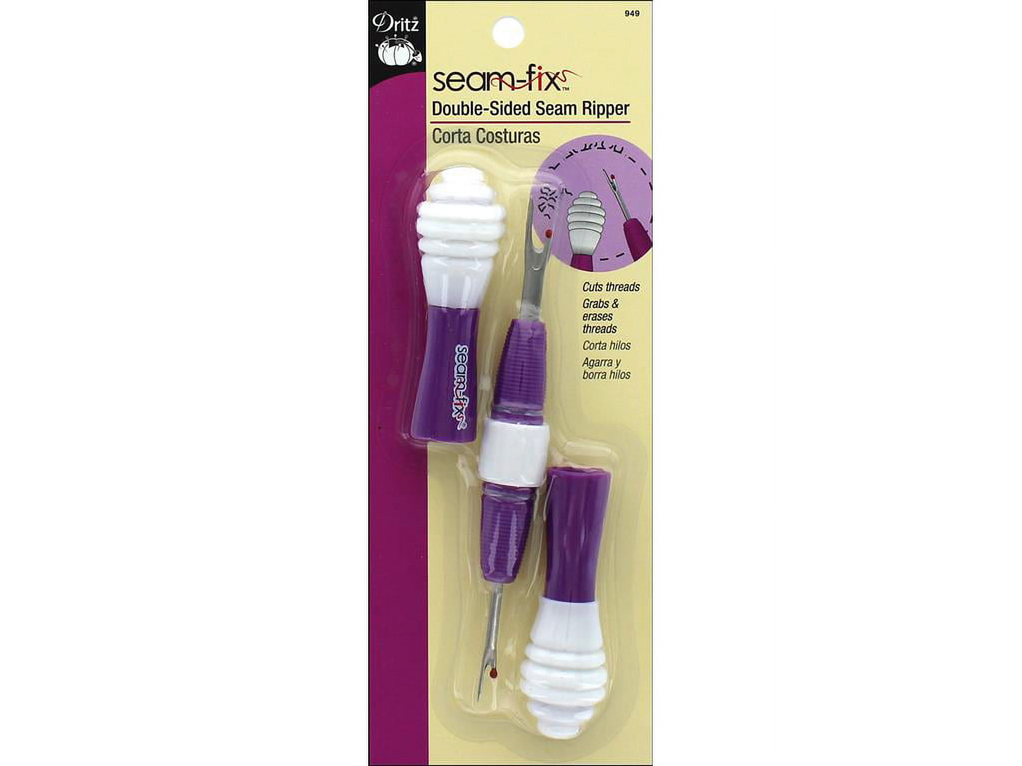 Dritz Seam-Fix Double-Sided Seam Ripper - Walmart.com