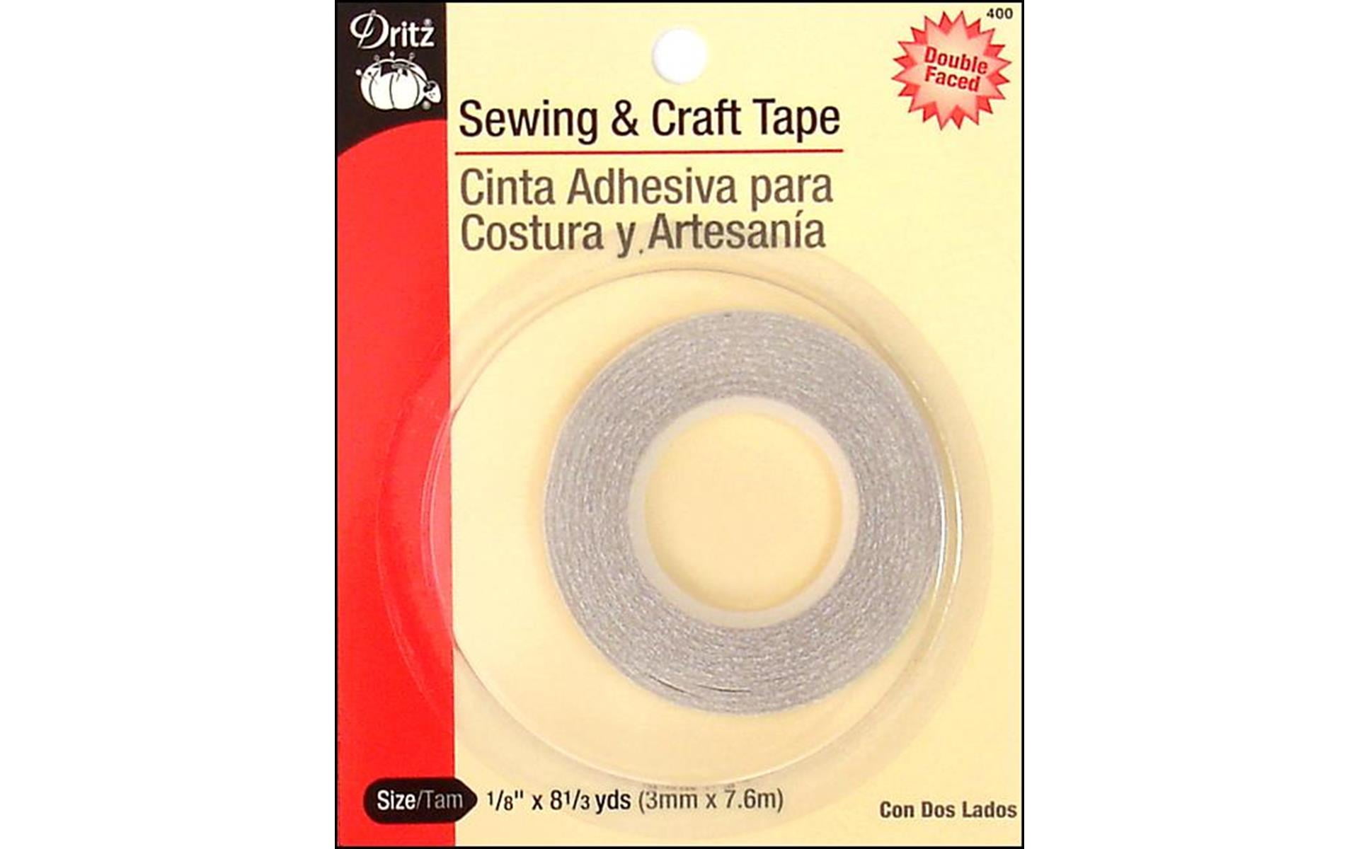 Basting Tape, 1/8" x 8-1/3 yd, Dritz - Walmart.com