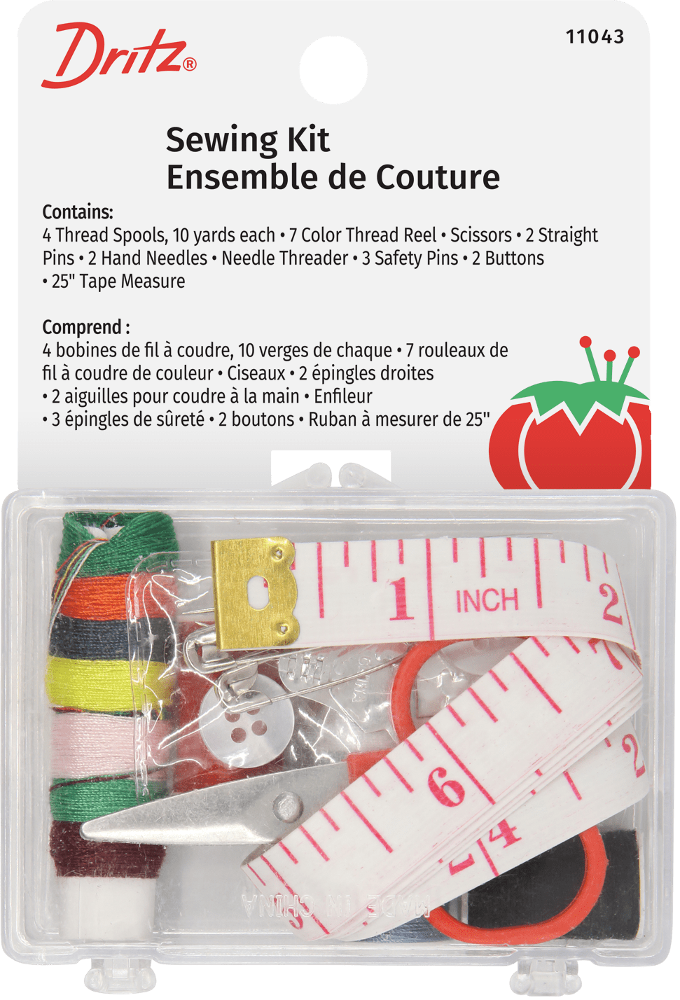 Dritz Purse Size Small Sewing Kit - Walmart.com