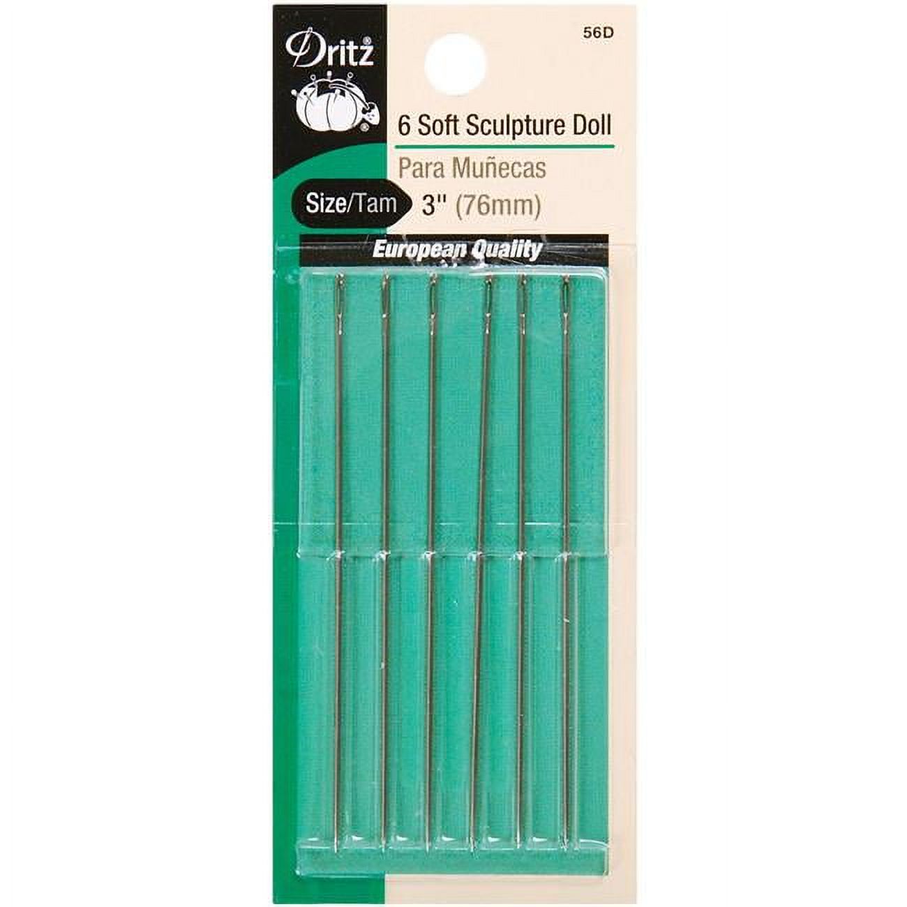 Dritz Soft Sculpture Doll Needles 3