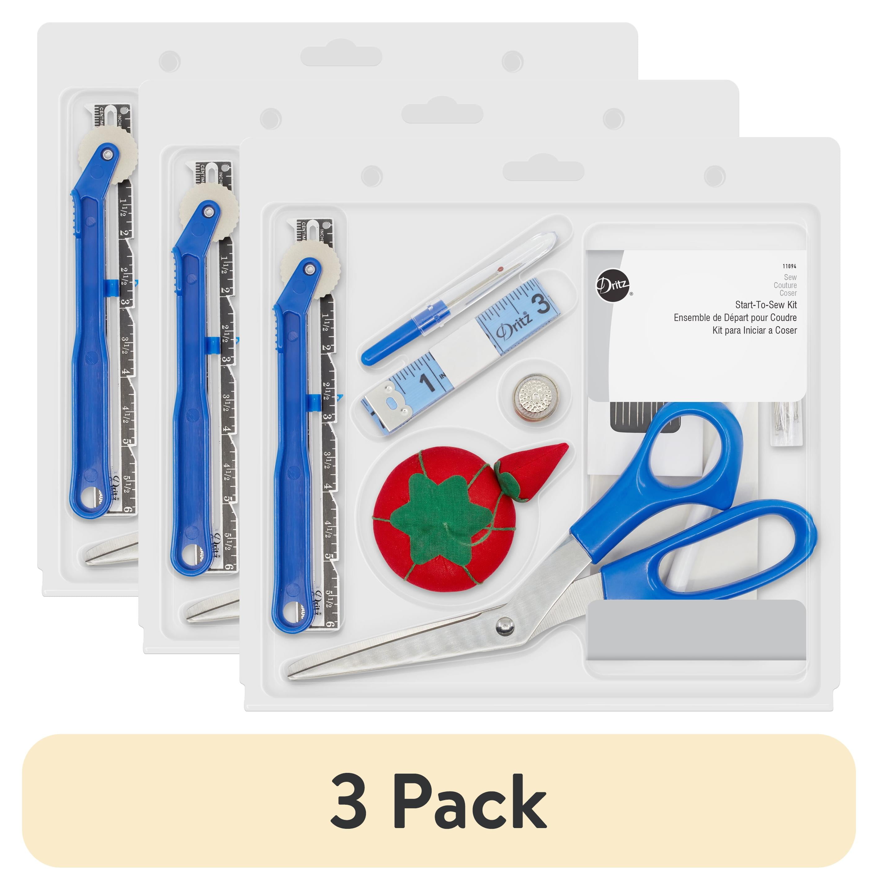 (3 pack) Dritz Start-To-Sew Kit - Walmart.com