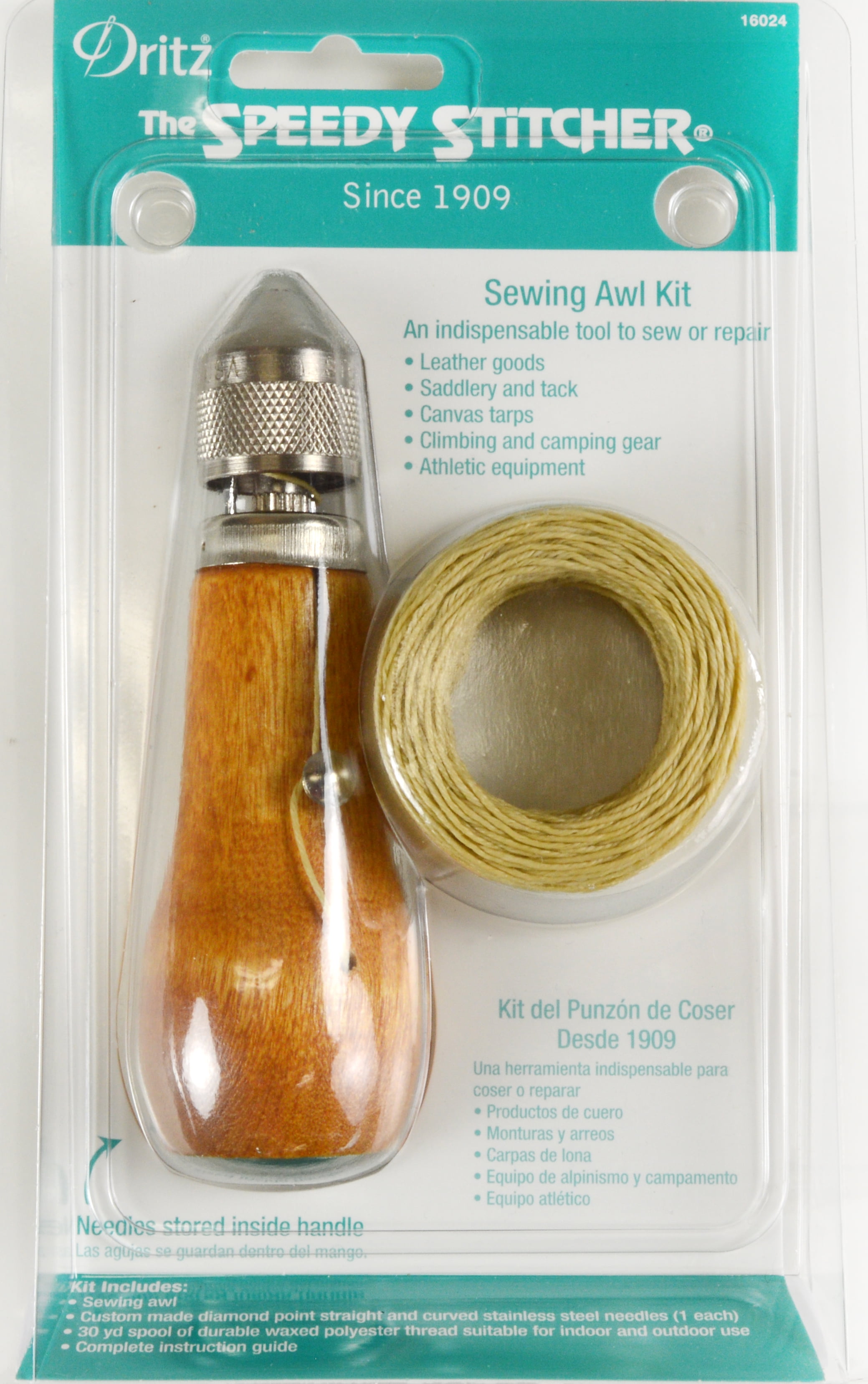 Dritz The Speedy Stitcher Sewing Awl Kit - Walmart.com
