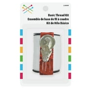 Aurifil Mako Cotton Thread Bundle, 2-Pack: Dove 2600 + White 2024 (1422 ...