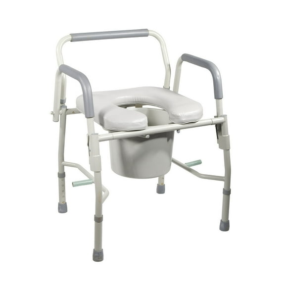 Drop Arm Bedside Commode