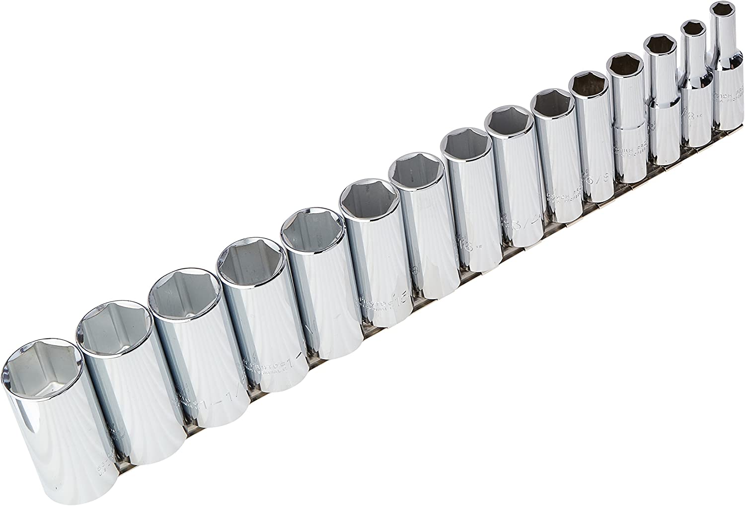 Drive 15 Piece Deep Socket Set - 6 Point - Walmart.com
