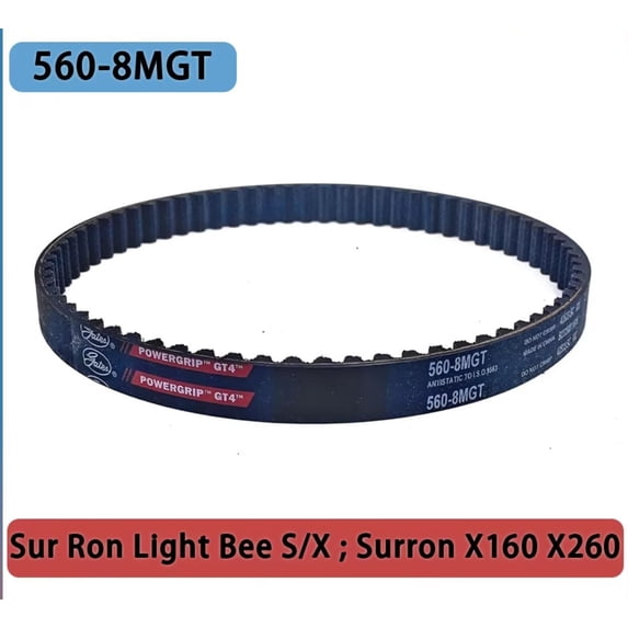 Drive Belt 560-8MGT For Sur-Ron Surron Sur Ron Light Bee S/X Electric ...