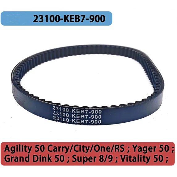 Drive Belt 744X18 For Kymco Agility 50 Super 9 One RS DJ 50cc 23100 ...