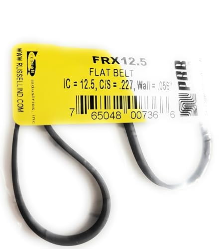Drive Belt Flat Rubber FRX12.5 (1PC) I.C. 12.5" X C/S .227" Wall ...