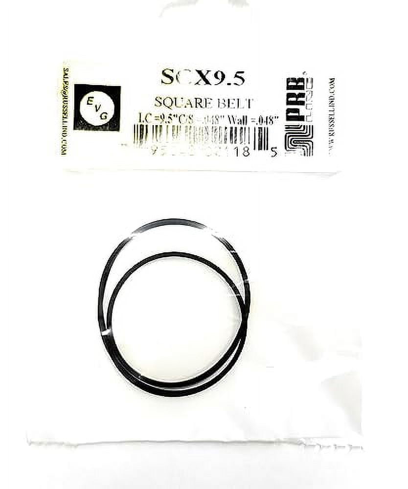 Drive Belt for Tape Player SCX9.5 PRB EVG I.C. 9.5" Square Belt .048 ...