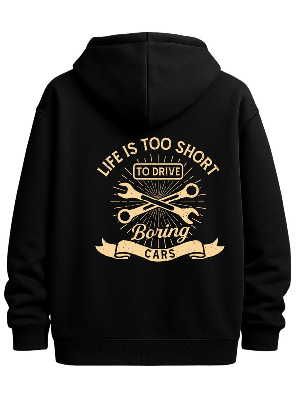 Drive Cars sweatshirt skeleton men's sweatshirts black Casual Wear on ...