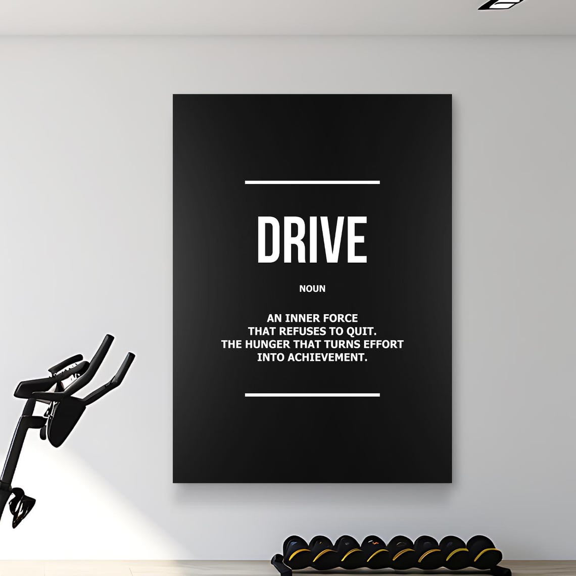 Drive Definition Wall Art, Athlete Motivation Poster, Gym Mindset ...