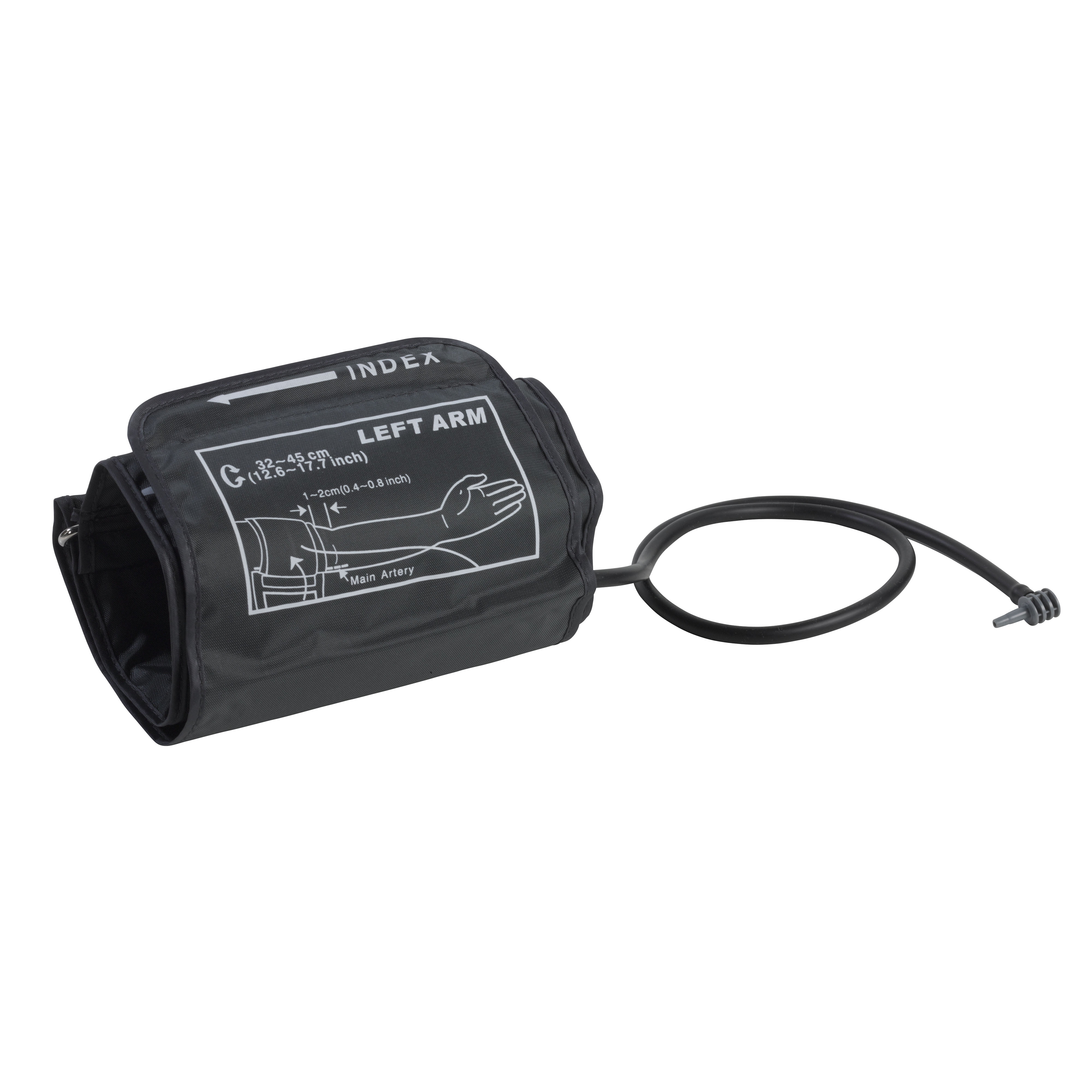 Drive Bariatric Extra Large Reusable Blood Pressure Cuff BP2000, Black ...