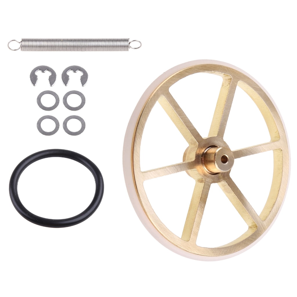 Drive Idler Wheel Kit Upgraded Idler Wheel Set Brass with 2 Copper Tire ...
