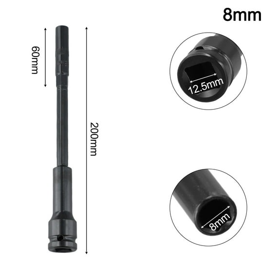 Drive Impact- Socket Extension Bar Extended 12 Electric =Wrench= Socket ...