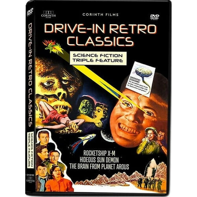 Drive-In Retro Classics: Science Fiction Triple Feature (DVD), Film ...