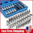 Drive Male Female Torx Star Bit Socket E-Socket Set Handheld Tool 34Pcs ...