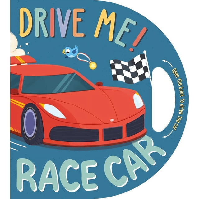 Drive Me! Race Car: Interactive Driving Book, (Board Book) - Walmart.com