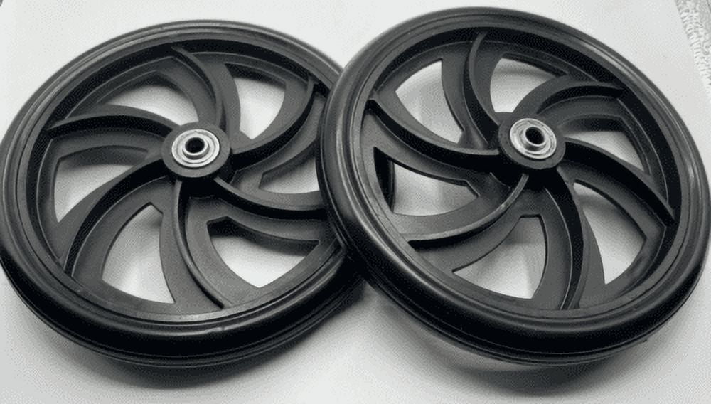 Drive Medical 10257 Rollator 7.5" Wheel Black 95032F260N09-BLK - Pair ...