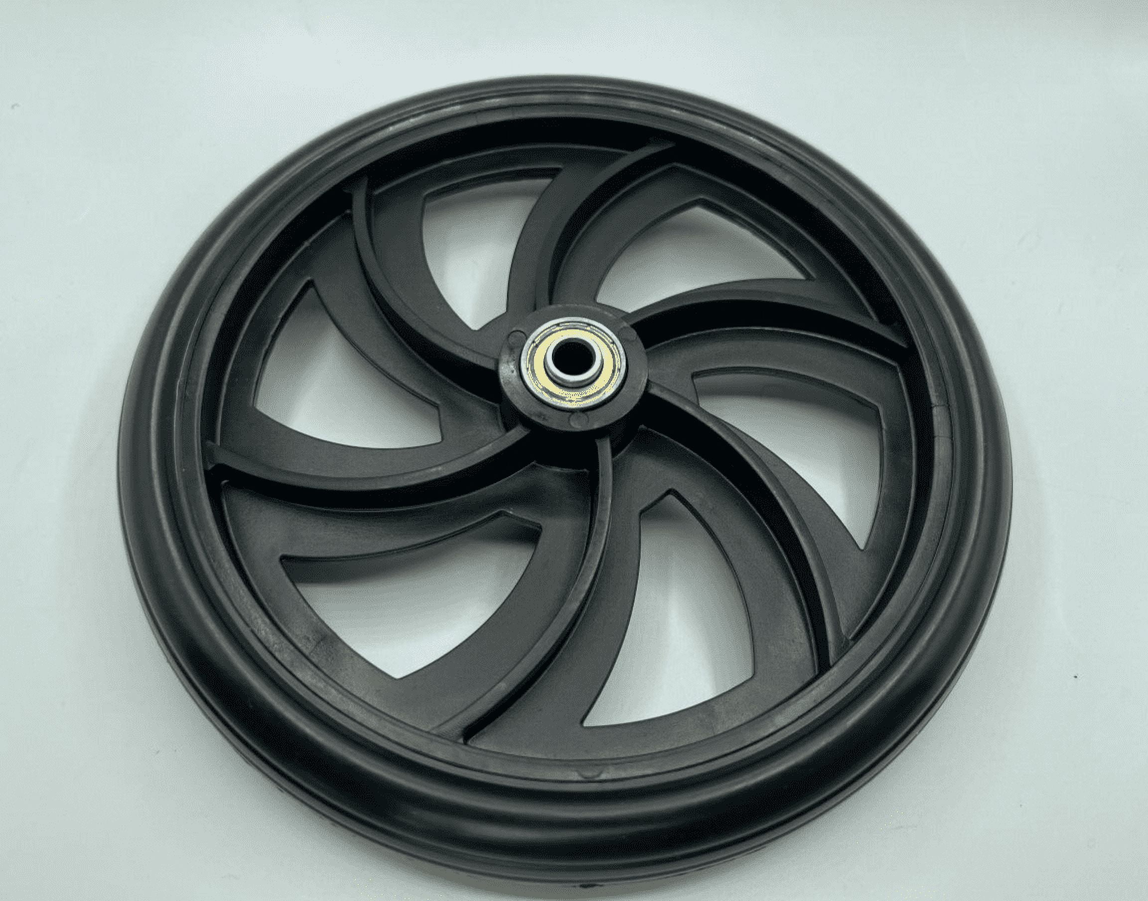 Drive Medical Rollator Wheel 7 5 Black For 260n 10257 Models Part