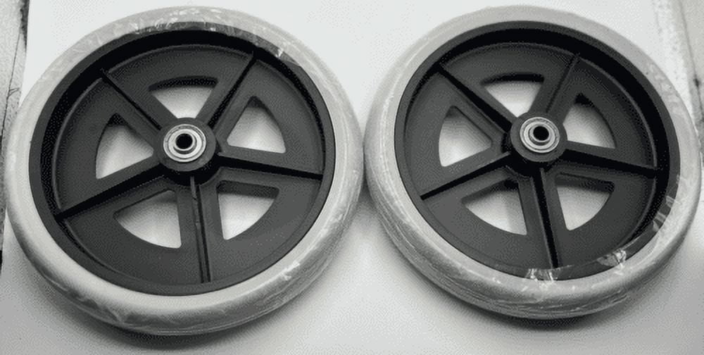 Drive Medical Replacement Rollator Wheel, 7.5" Gray Casters, Fits Model ...