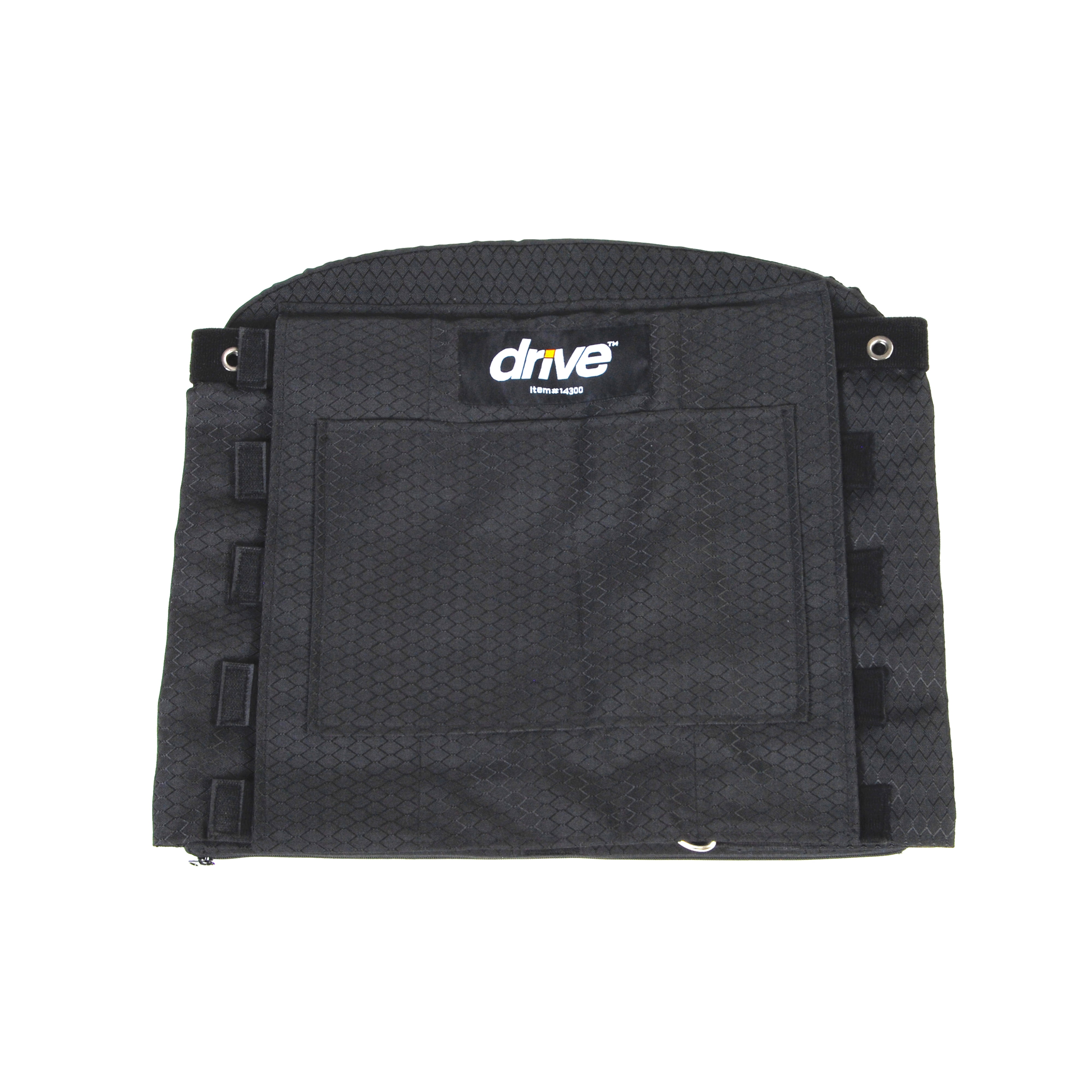 Drive Medical Adjustable Tension Back Cushion for 16"-21" Wheelchairs ...