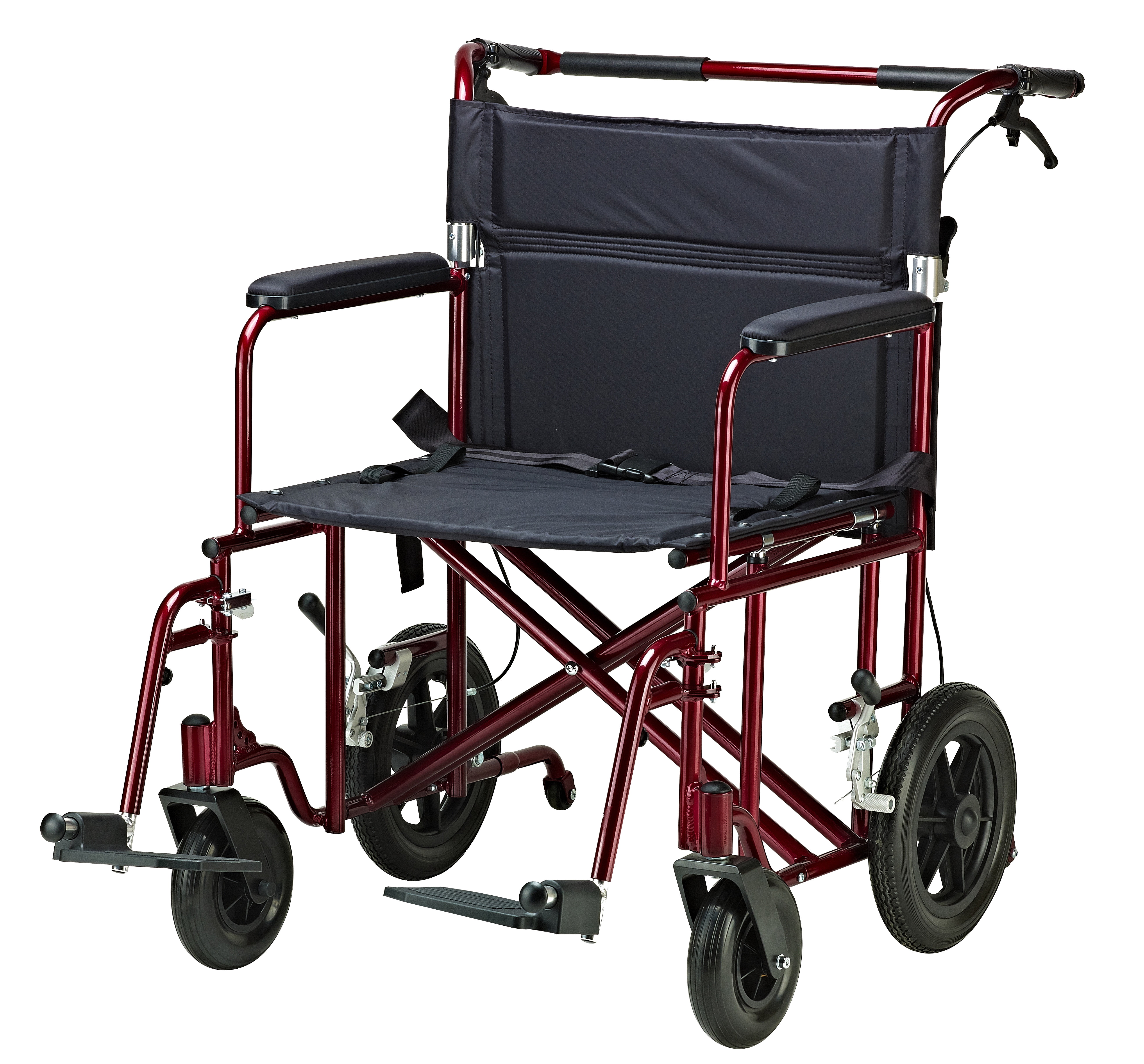 Drive Medical Ultra Lightweight Oversized Aluminum Transfer Wheelchair ...