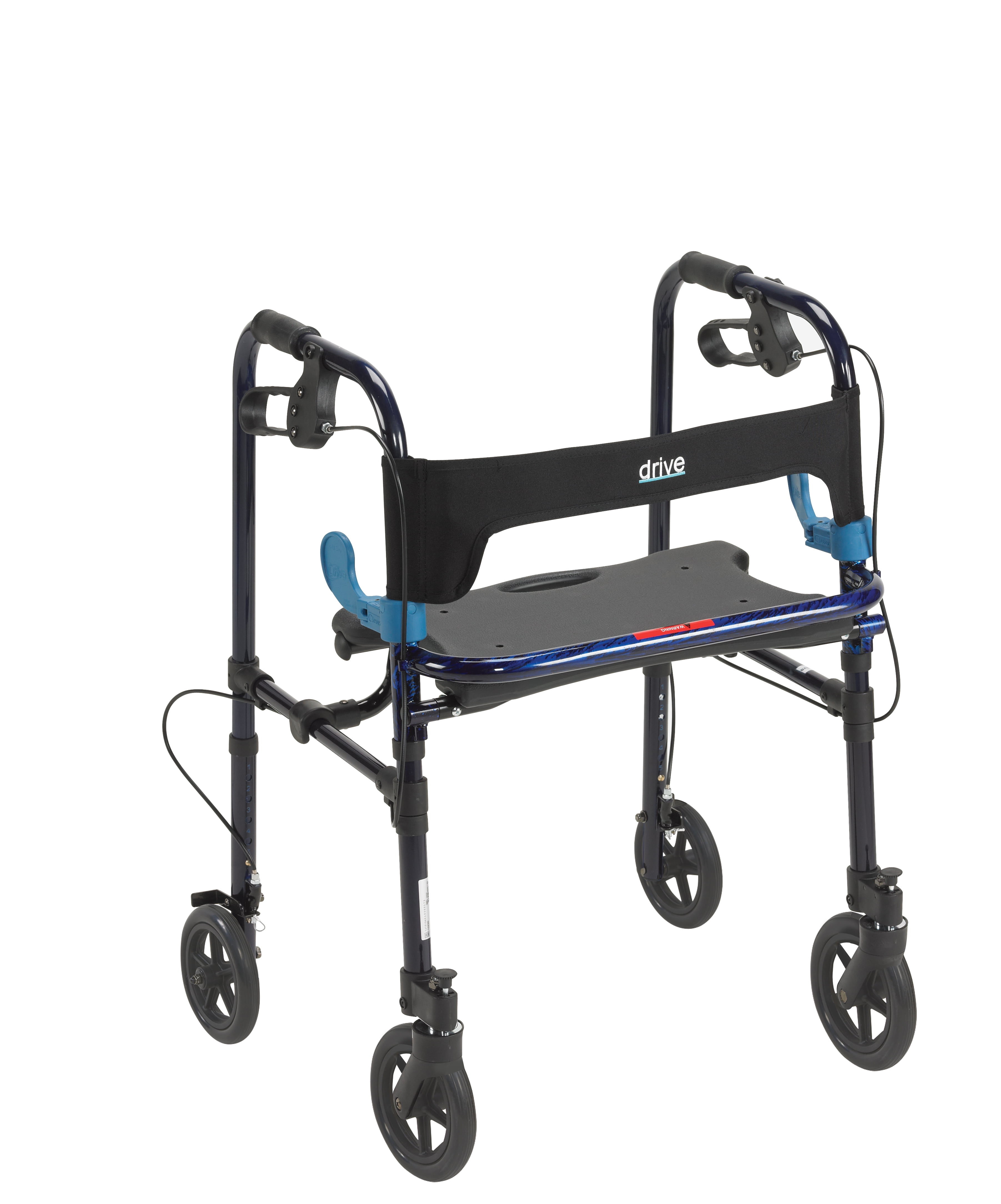 Drive Medical Clever Lite Rollator, Rolling Walker, Adult, 8" Wheels ...