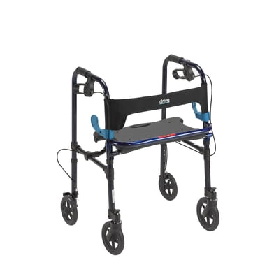Drive Medical Clever Lite LS Rollator Walker for Seniors: Sturdy, Heavy ...