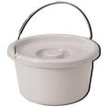 Drive Medical Commode Bucket with Metal Handle and Cover, 12 Count ...