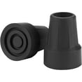 "Drive Medical Walking Crutch Tips, 7/8"" Diameter, Black, 1 Pair ...