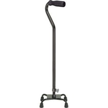 Equate Mobility Aluminum Offset Handle Cane with Foam Handle ...