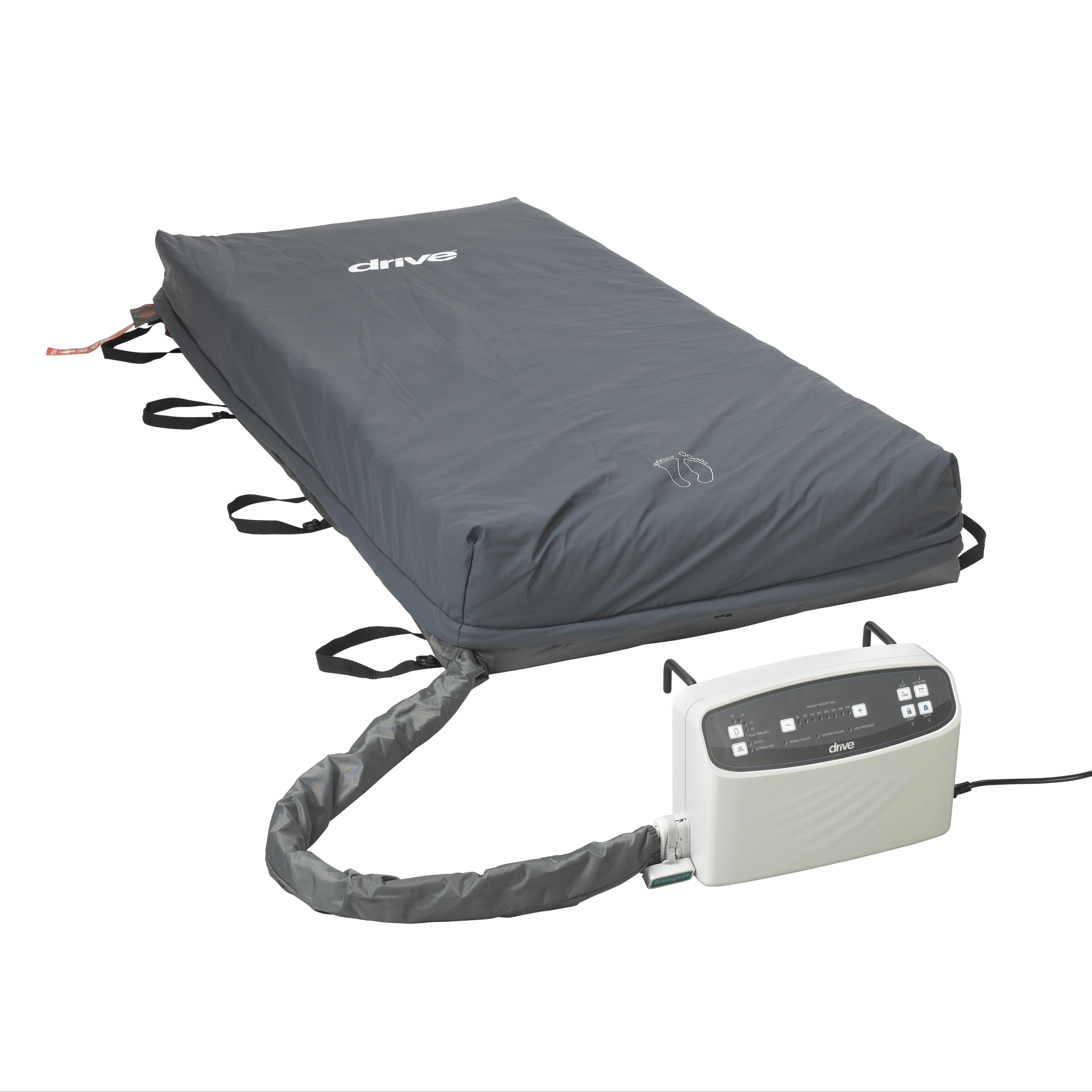 "Drive Medical Med Aire Plus 8"" Pressure Sore Prevention Bed Mattress ...