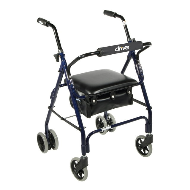Drive Medical Mimi Lite Push Brake Rollator Rolling Walker HSA/FSA ...