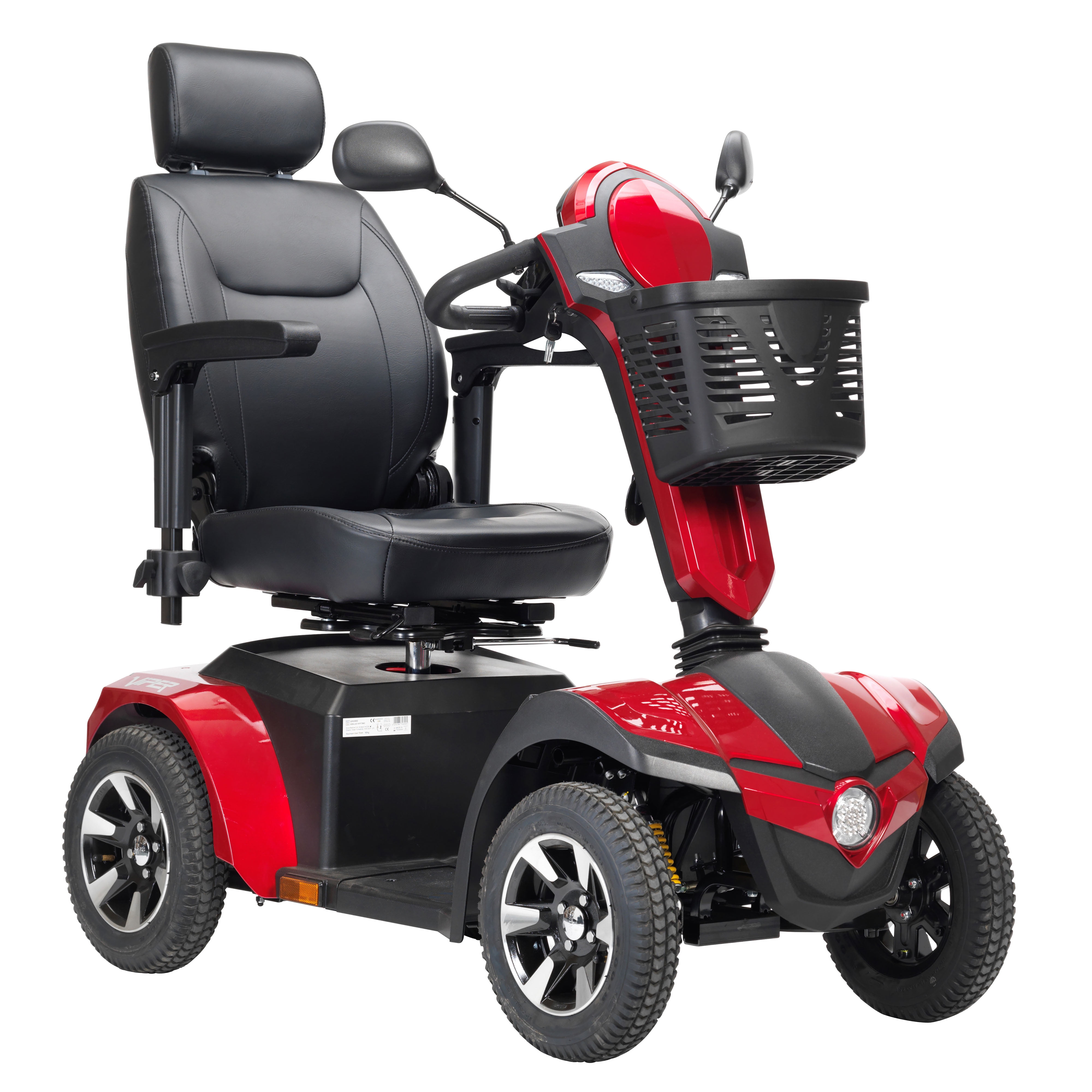 Drive Medical Panther 4-Wheel Heavy Duty Scooter, 22" Captain Seat HSA ...