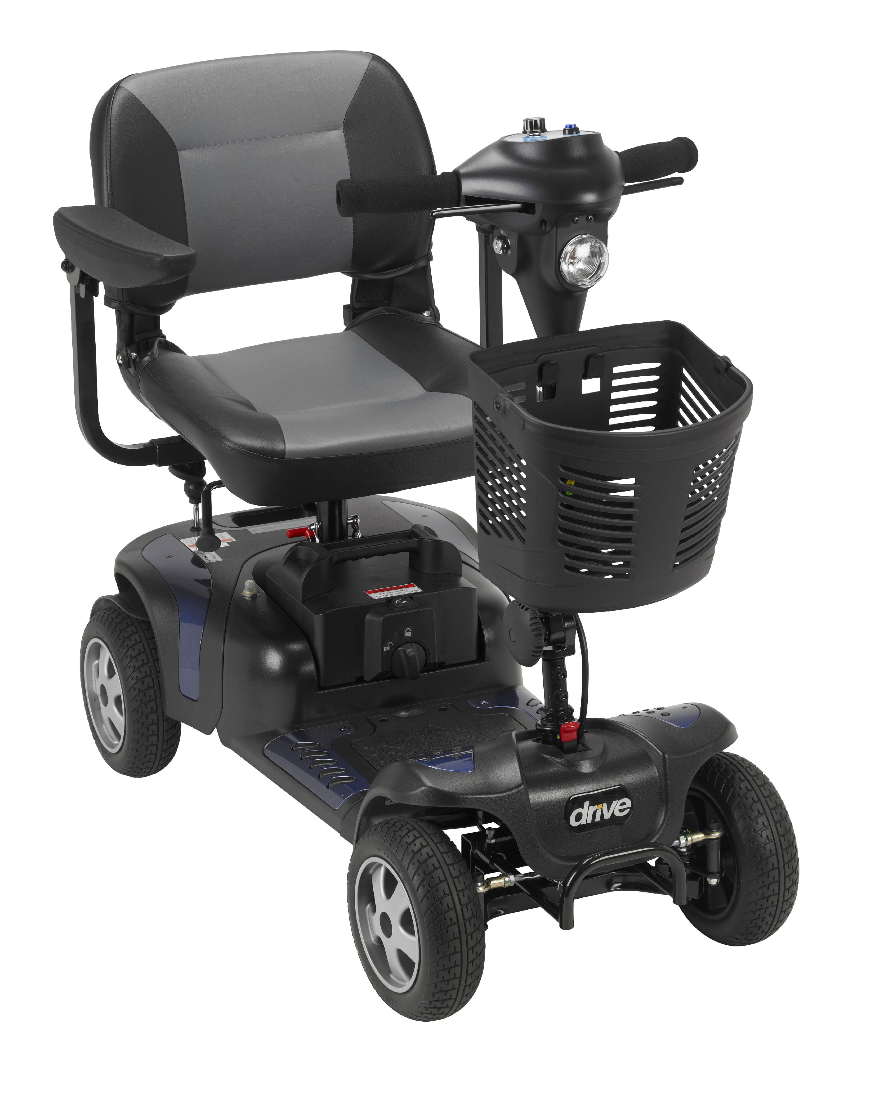 Drive Medical Phoenix Heavy Duty Power Scooter, 4 Wheel, 18" Seat HSA ...