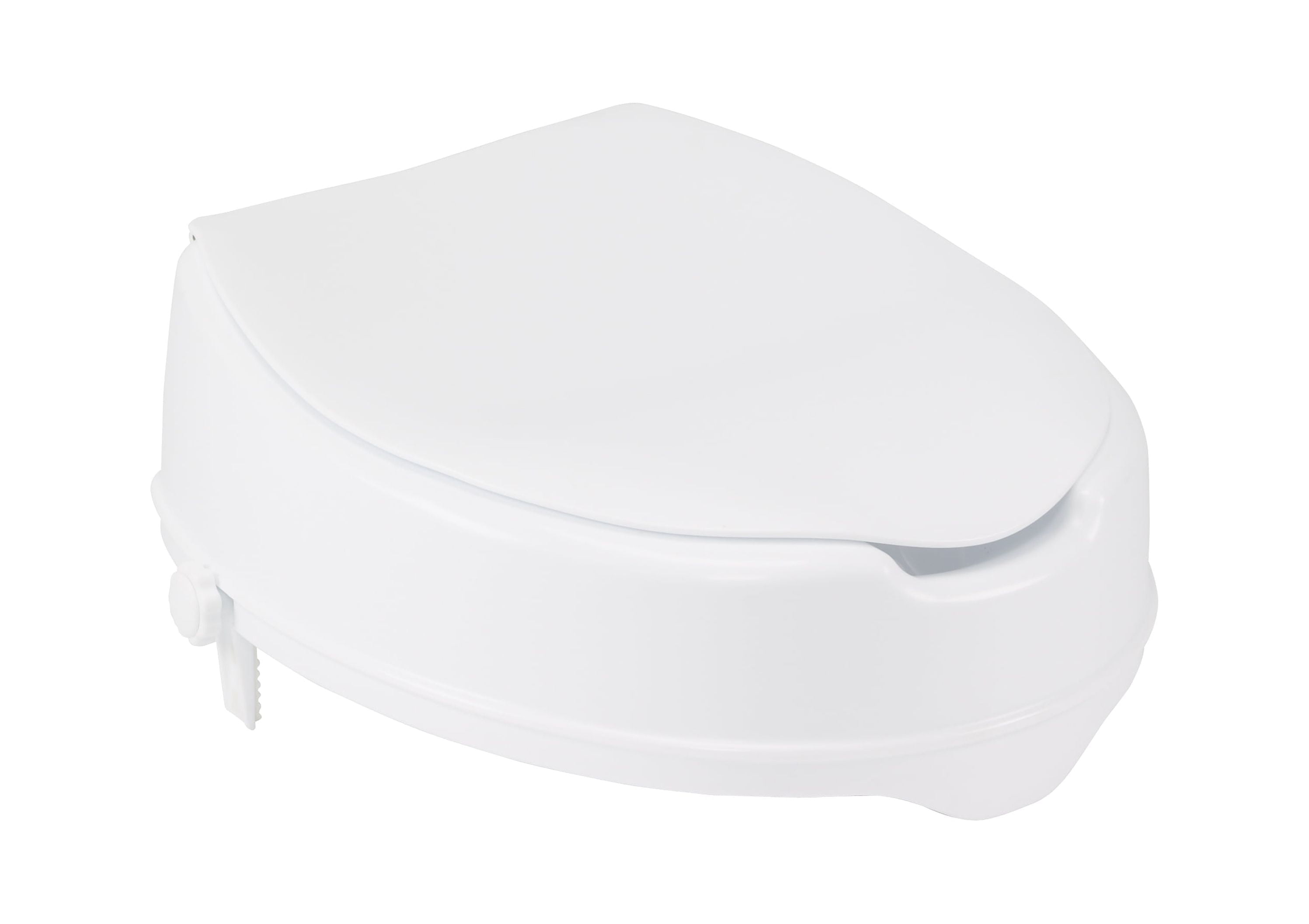 Drive Medical Easy Elevated Toilet Seat Riser for Seniors, Handicap ...