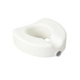 Drive Medical Premium Plastic Raised Toilet Seat with Lock, White, 4.5 ...