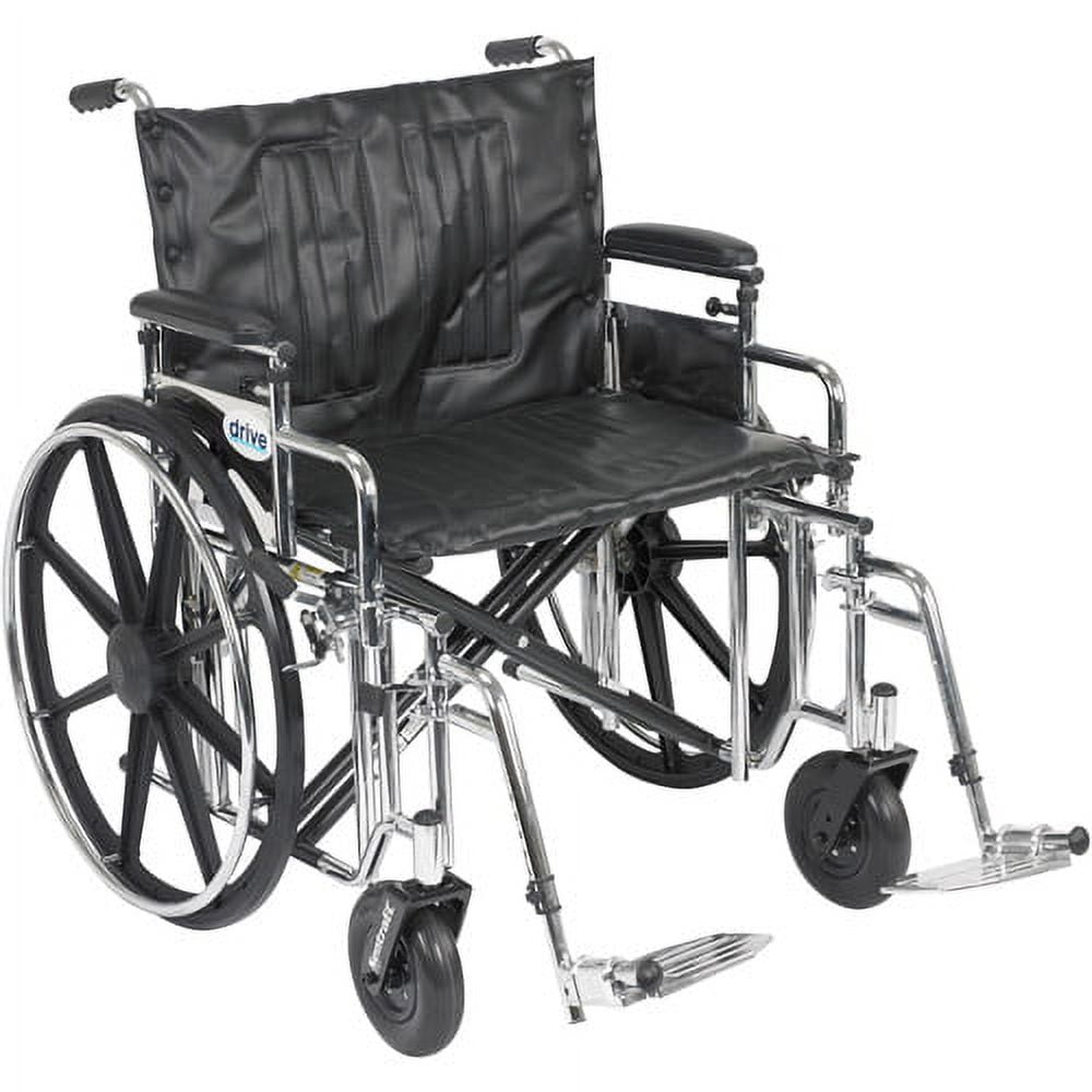 Sentra Extra Heavy Duty Wheelchair, Detachable Adjustable Height Desk ...