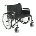 Drive Medical Sentra EC Heavy Duty Extra Wide Wheelchair, Detachable ...