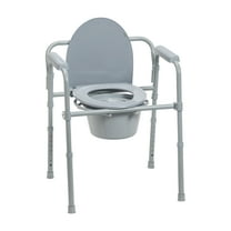 Drive Medical Padded Seat Transfer Bench with Commode Opening - Walmart.com
