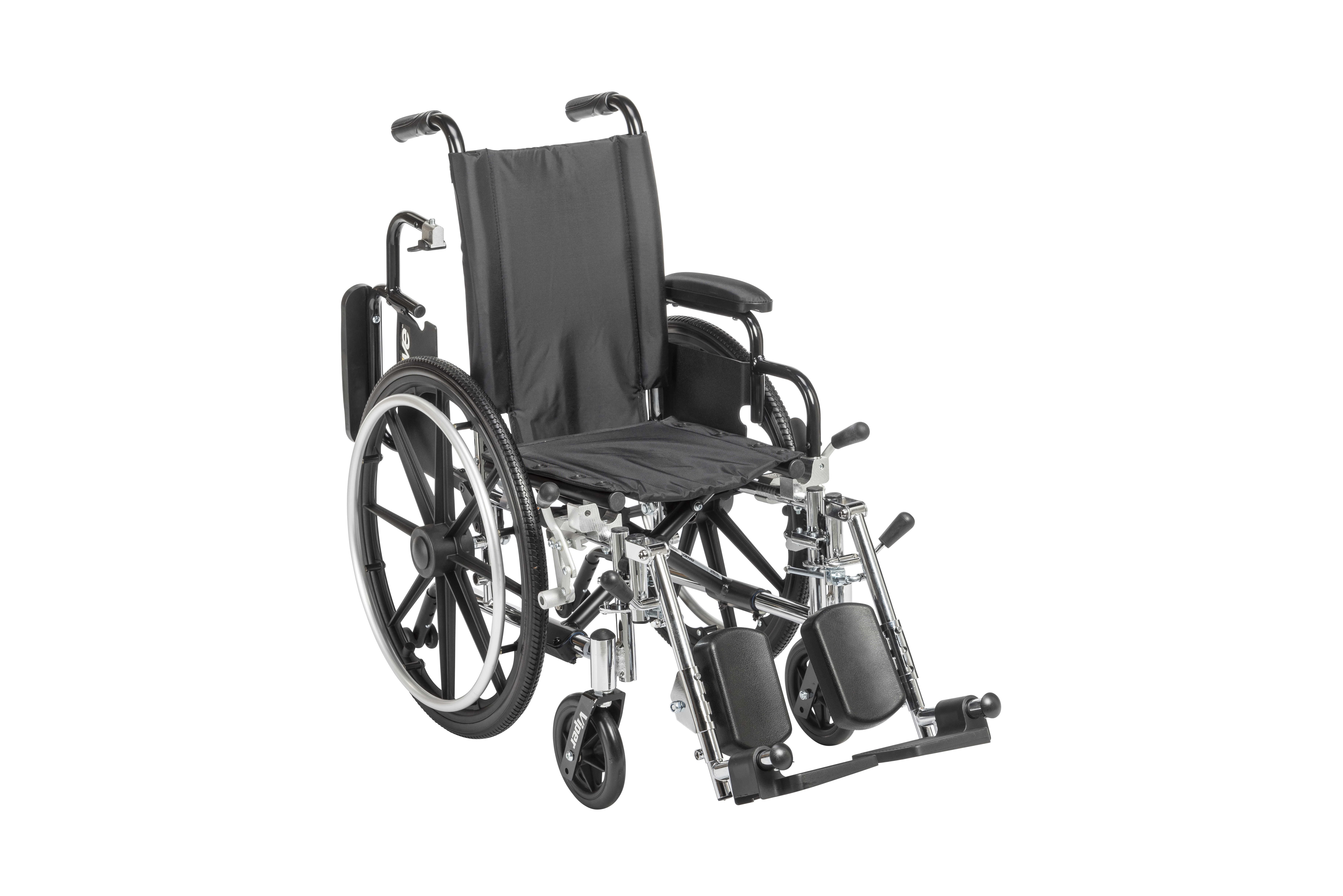 Drive Medical Viper Wheelchair with Flip Back Removable Arms, Desk Arms ...