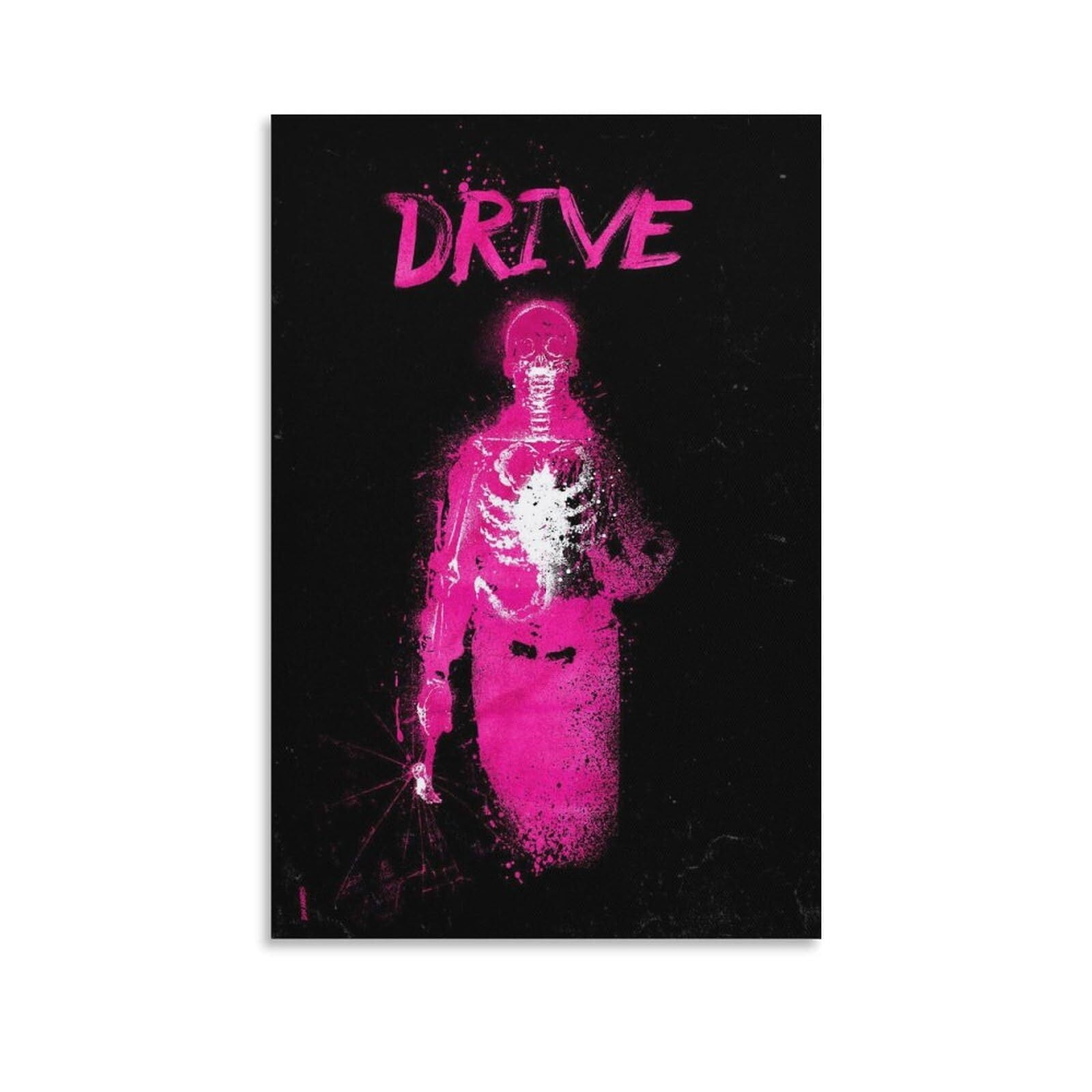 Drive Movie Ryan Gosling Poster Canvas Wall Art Poster Decorative ...