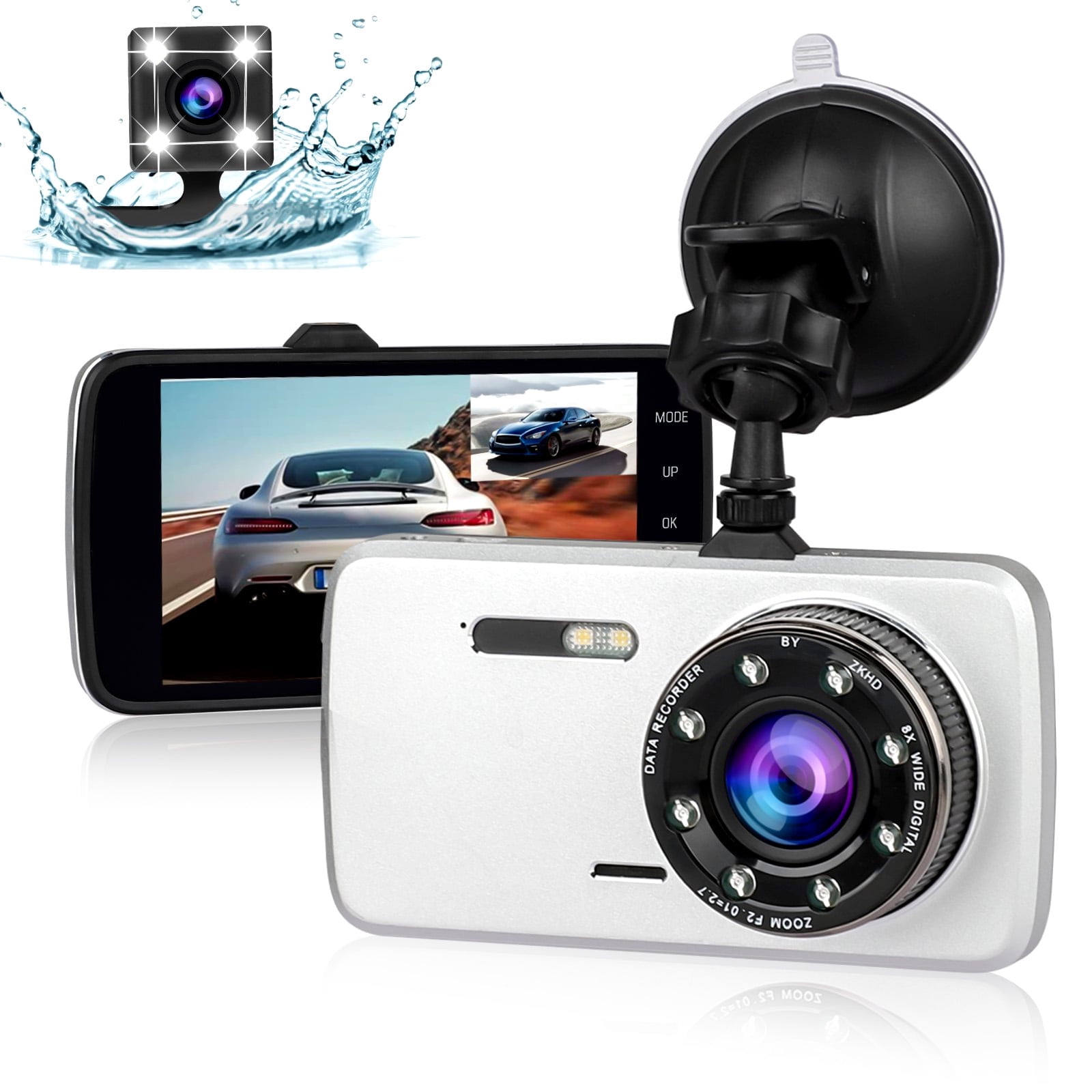Drive Recorder, Car Camera Recorder with Night Vision, 170° Wide Angle ...
